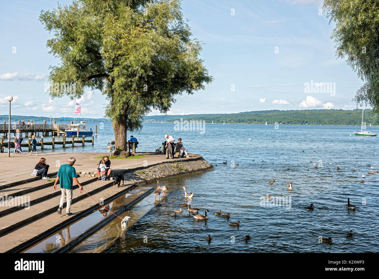 Diessen am Ammersee, Bavaria, Germany Stock Photo - Alamy