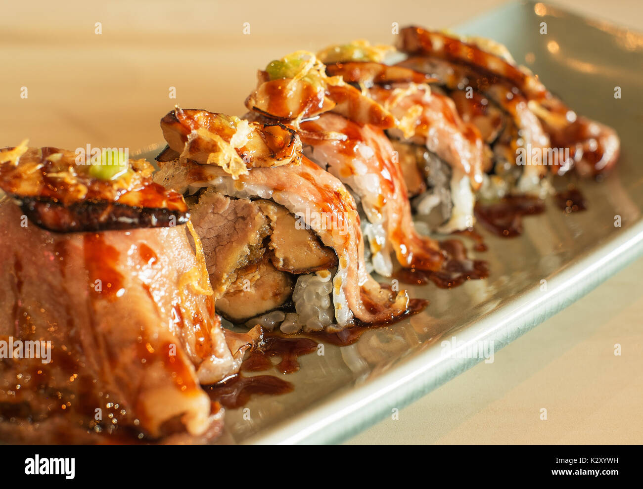 Wagyu beef sashimi hi-res stock photography and images - Alamy