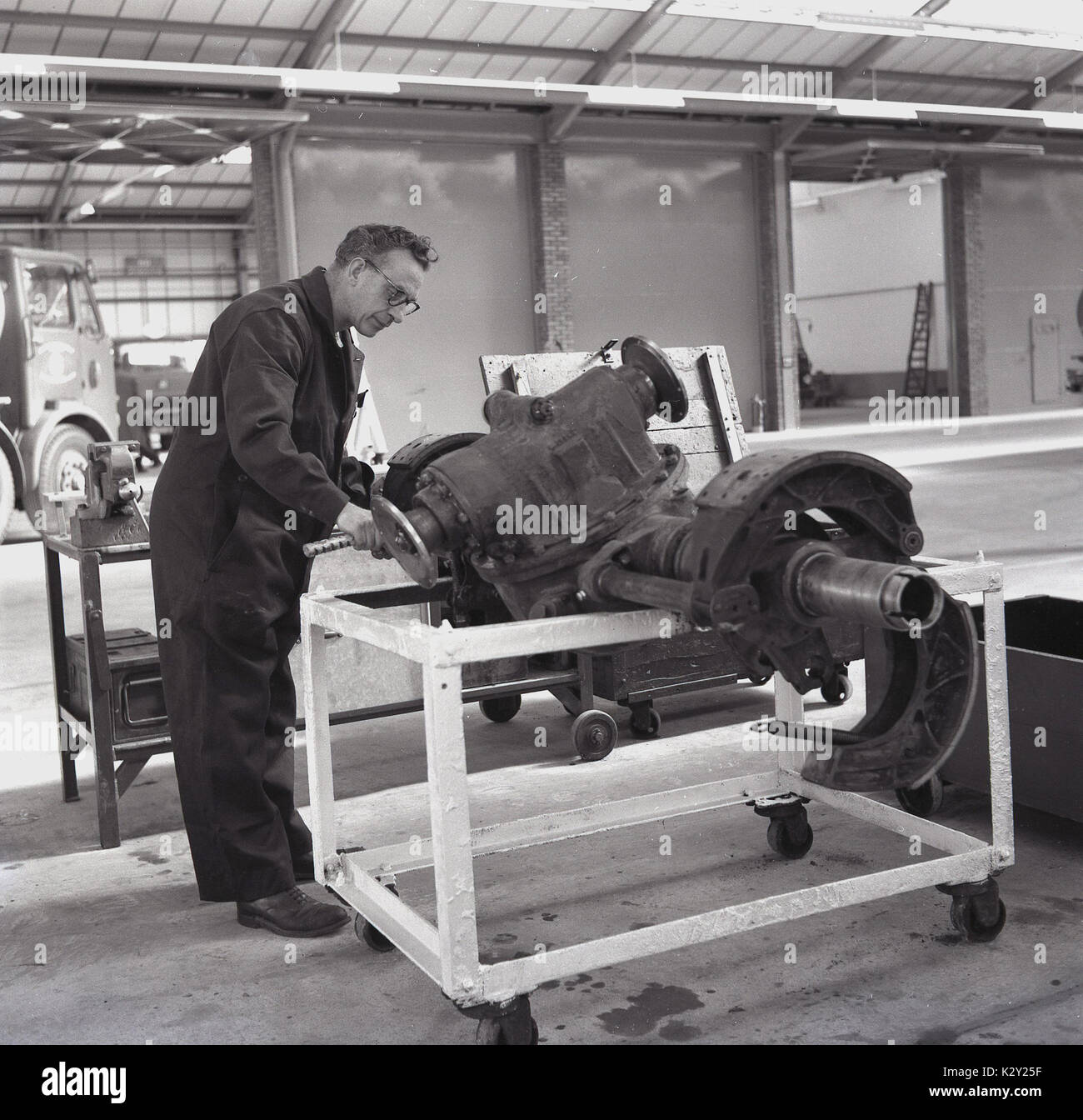 1960s 60s sixties mechanic hi-res stock photography and images - Alamy