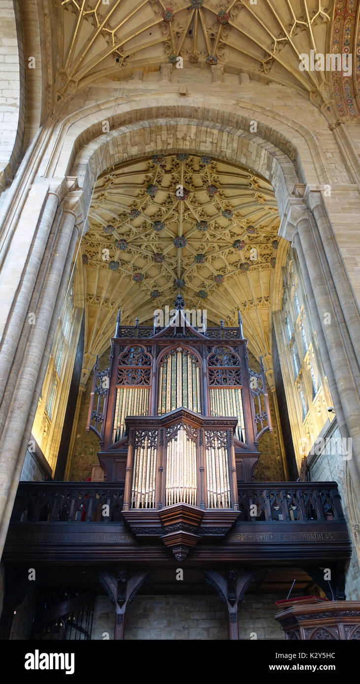 Sherborne abbey interior hi-res stock photography and images - Alamy