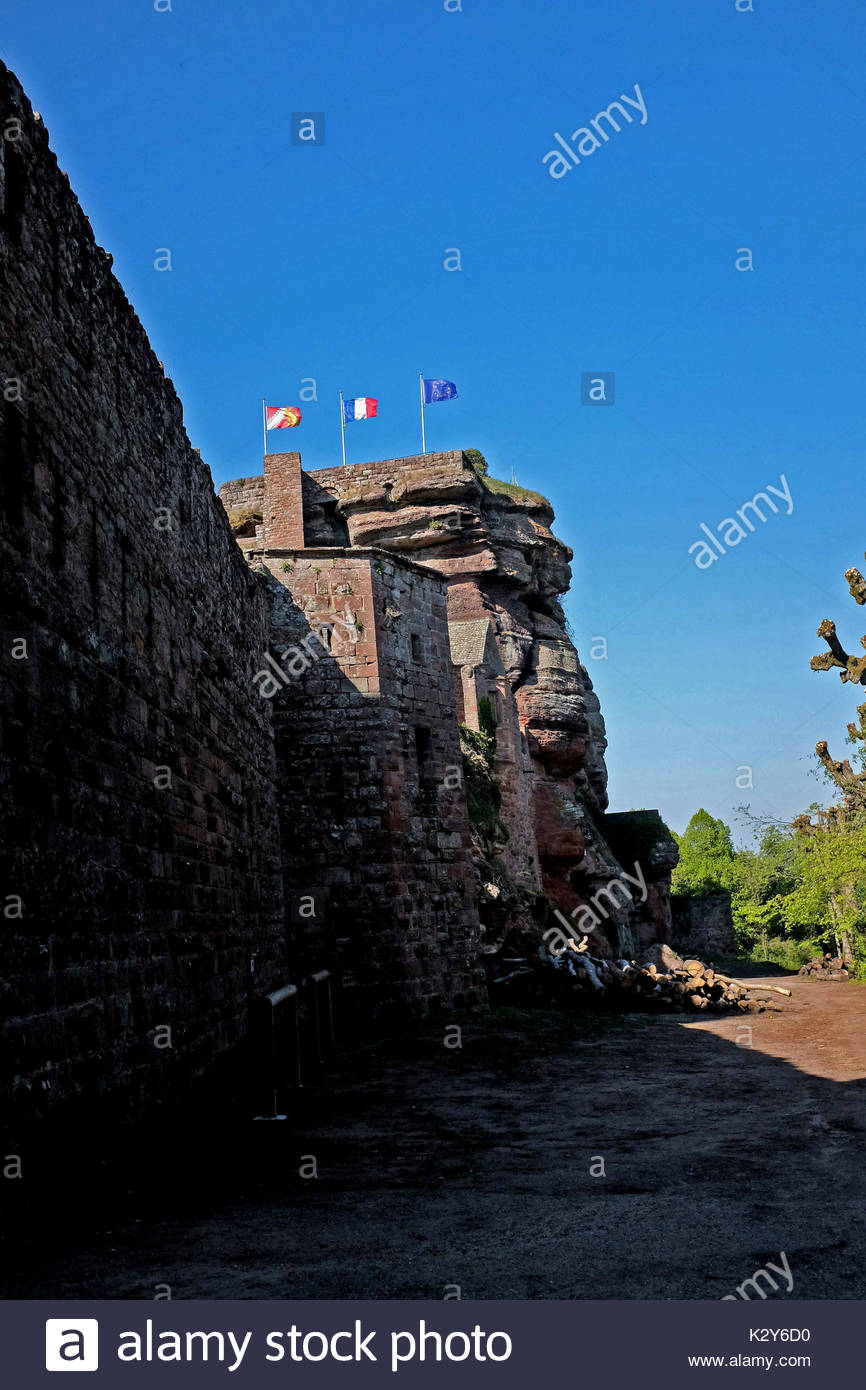 Haut Barr Castle Stock Photos & Haut Barr Castle Stock Images - Alamy
