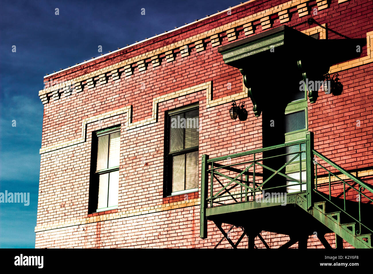 Downtown brick building fire hi-res stock photography and images - Alamy