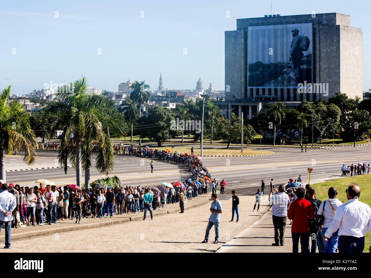 Funeral of Fidel Castro, Havana, Cuba Stock Photo - Alamy