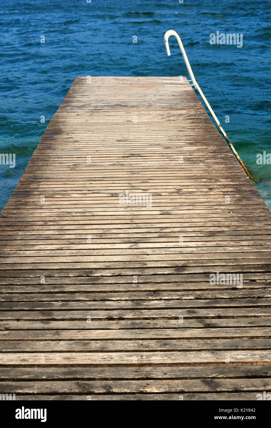 jetty pier in the water Stock Photo - Alamy