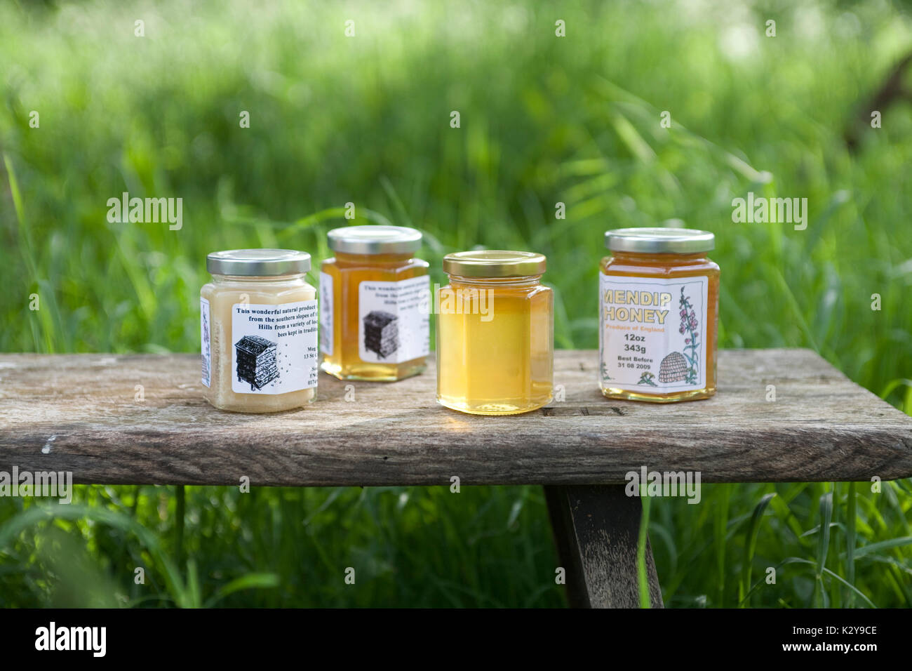 Hive with honey plants hi-res stock photography and images - Alamy