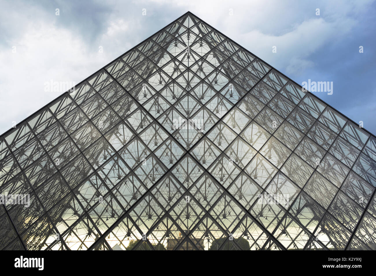 Louvre Pyramid, Museum, Paris, France Stock Photo - Alamy