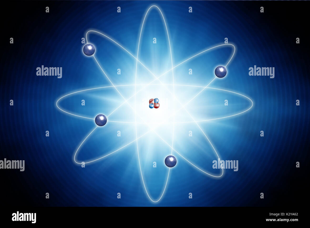 Protons and neutrons hi-res stock photography and images - Alamy