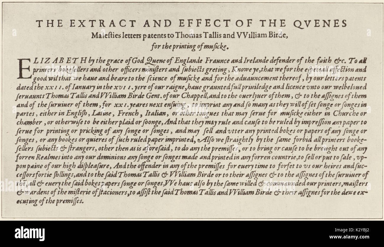 Thomas tallis hi-res stock photography and images - Alamy