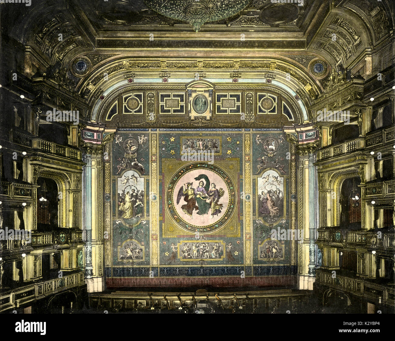Vienna opera house stage hi-res stock photography and images - Alamy