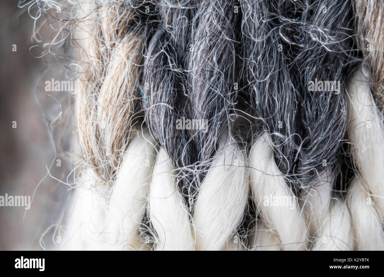 highly detailed needlework wool fabric, close up wool texture ...