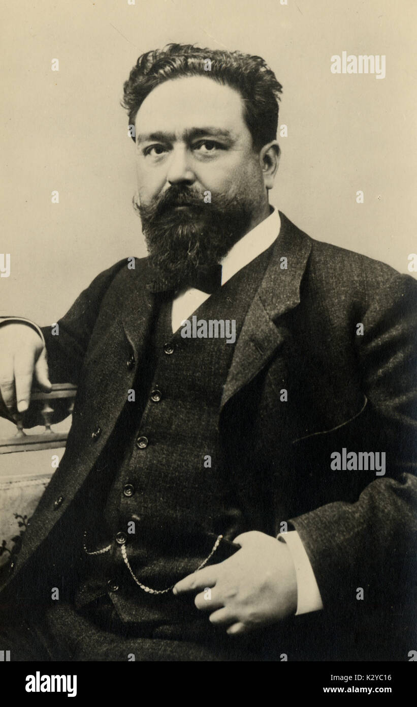 ALBENIZ, Isaac, Spanish composer, 1860-1909 Stock Photo - Alamy