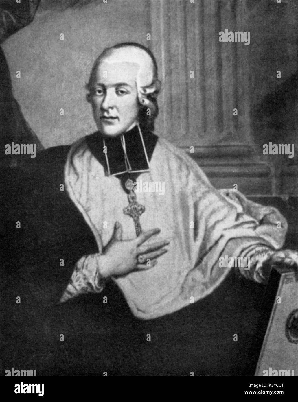 COLLOREDO, Hieronymus Joseph Graf Bishop of Salzburg, 1772-1803 Mozart ...