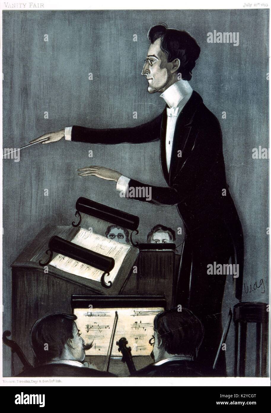 MUCK, K - 'Wagnerian Opera' 27 July, 1899 by Wag (A G Witherby) in ...