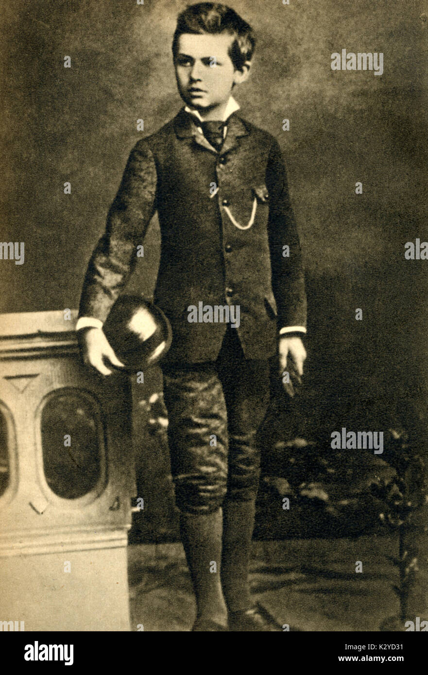 Franz Lehar at the age of ten. Austrian composer (1870-1948 Stock Photo ...