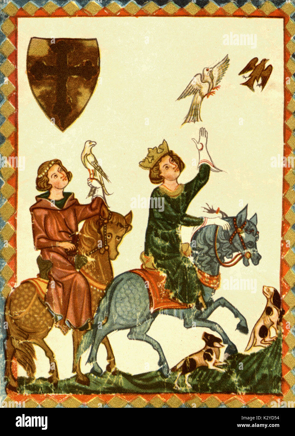 Medieval hunting art hi-res stock photography and images - Alamy