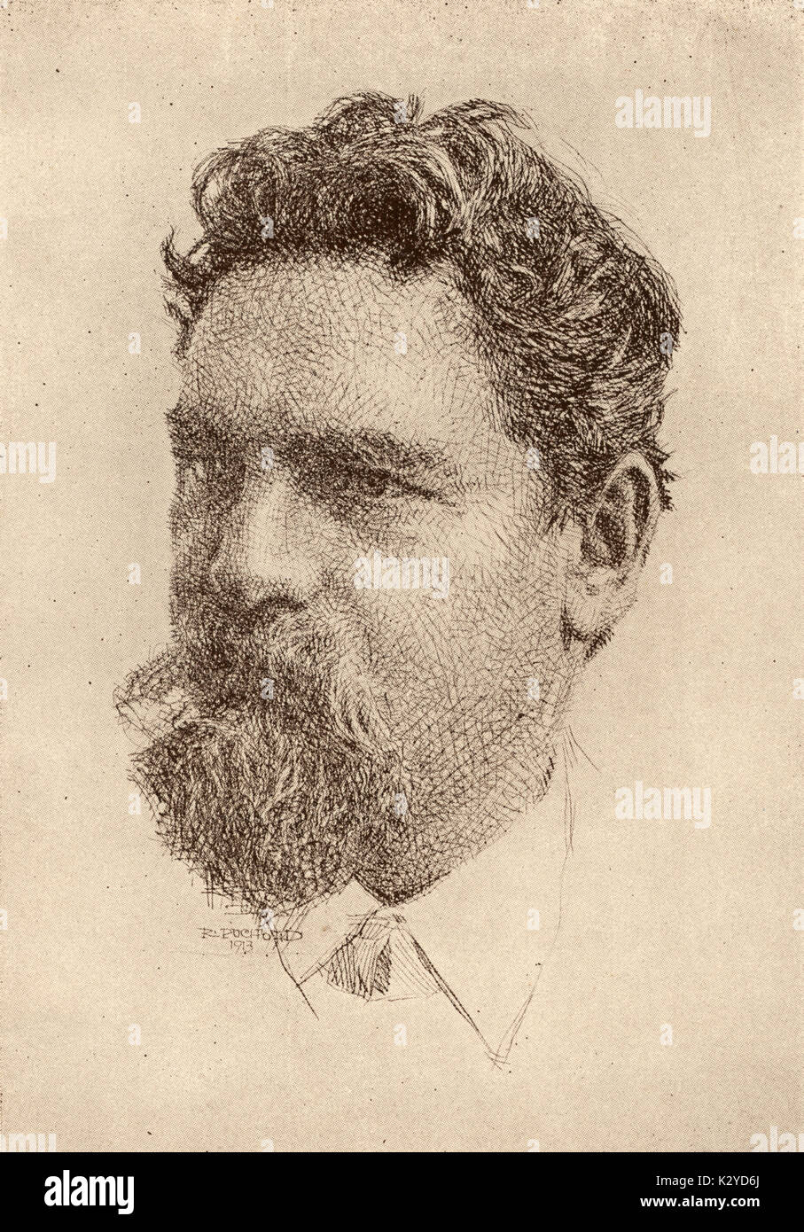 Zdenek FIBICH Czech Composer, 1850-1900 Stock Photo - Alamy