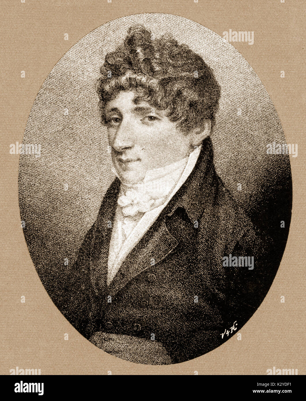 BRAHAM, John English Tenor - 1774-1856 Stock Photo - Alamy
