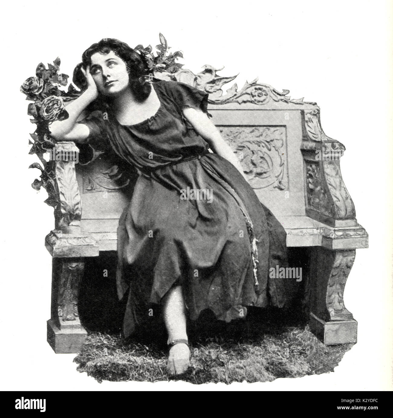 Geraldine Farrar as the title role in Thomas's opera 'Mignon'. American ...