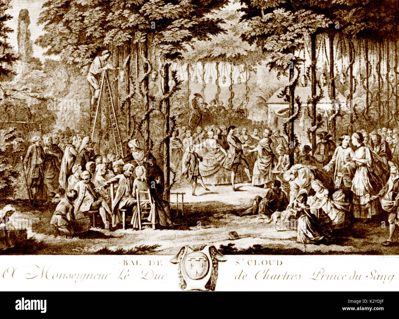 DANCE - Baroque - France Ball at St Cloud Stock Photo - Alamy