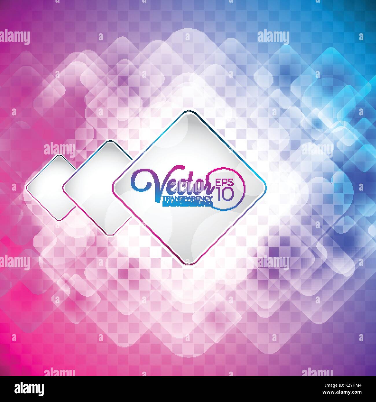 Abstract vector color squares illustration on transparent background ...