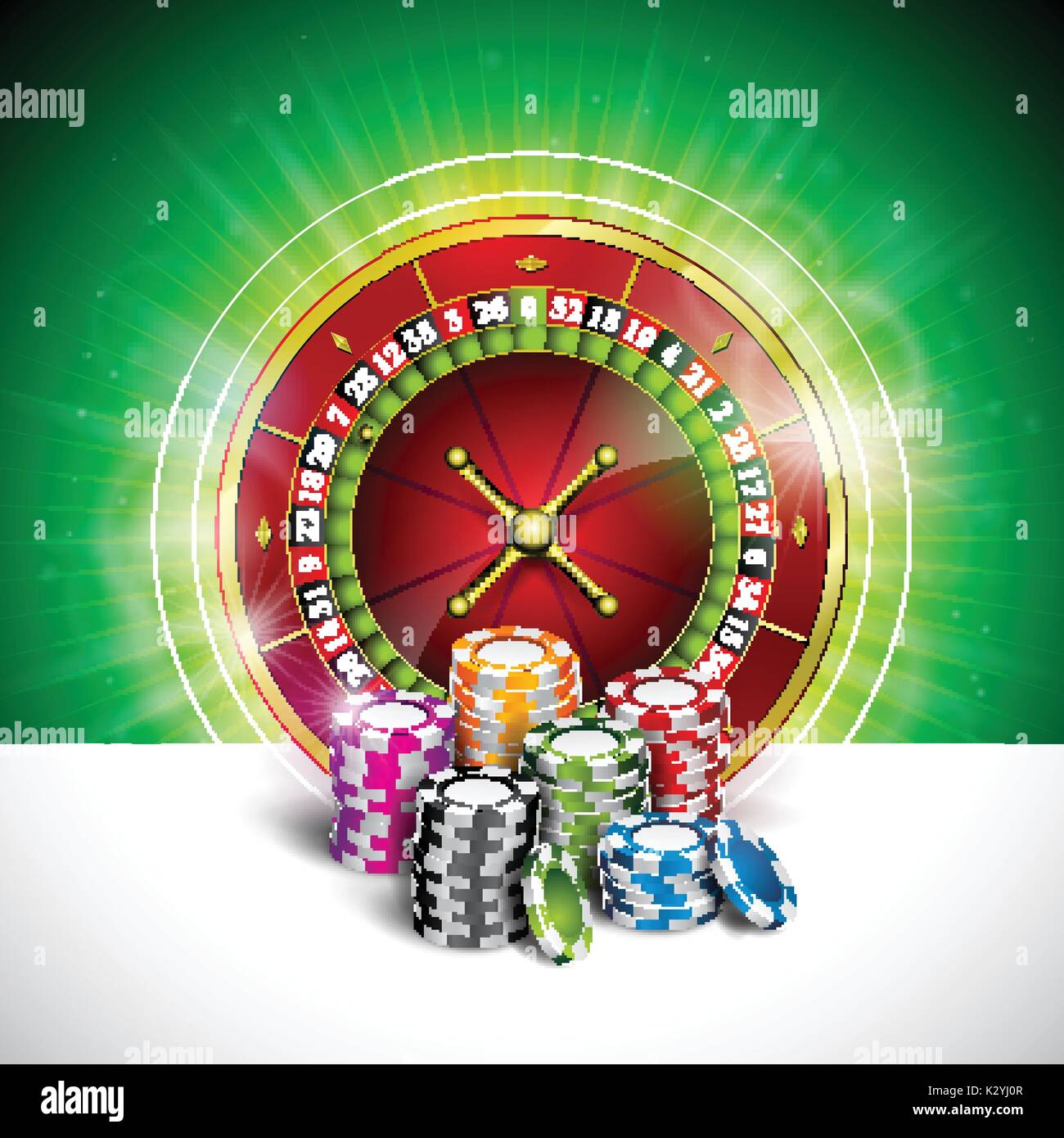 Wheel of fortune game show Stock Vector Images - Alamy