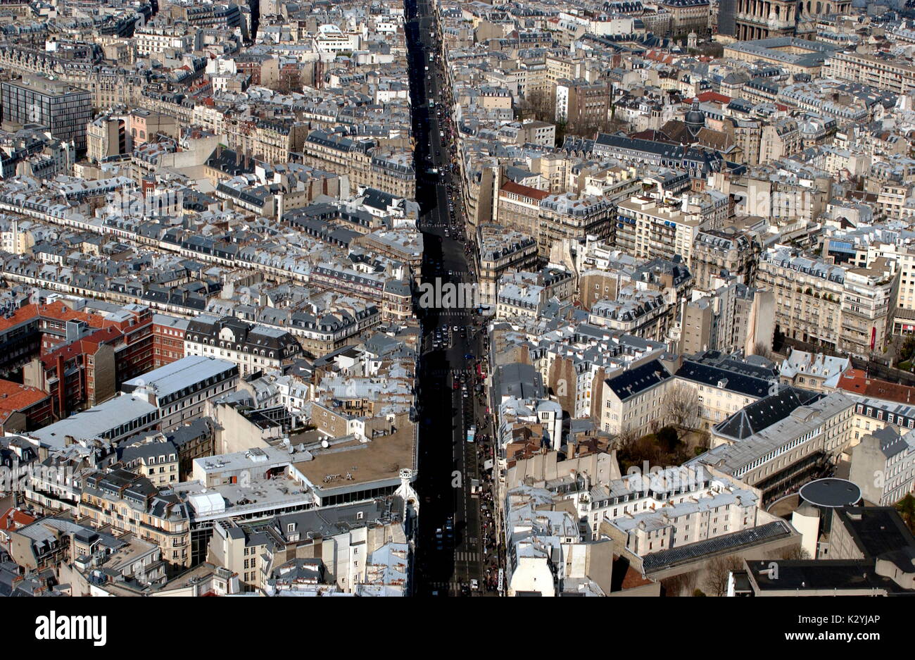 Paris street layout hi-res stock photography and images - Alamy