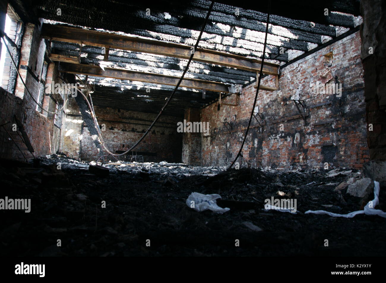 Roof damage and industrial building hi-res stock photography and images ...