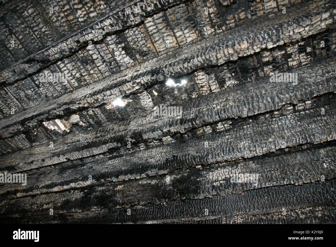 commercial building fire, business insurance Stock Photo - Alamy