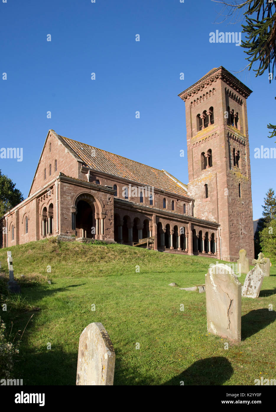 St Catherine's church Hoarwithy Herefordshire UK Stock Photo - Alamy