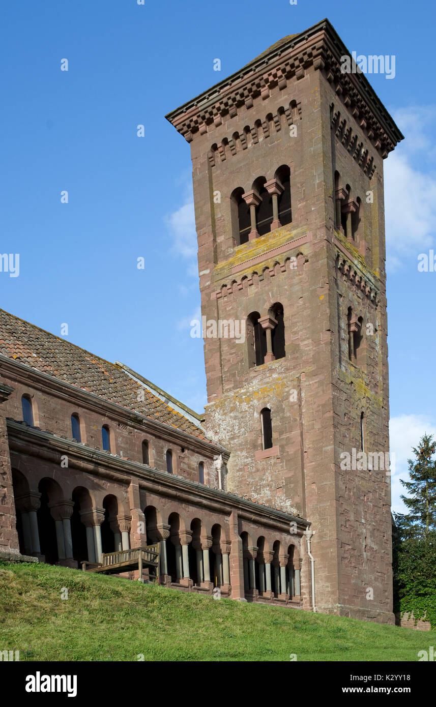 St Catherine's church Hoarwithy Herefordshire UK Stock Photo - Alamy