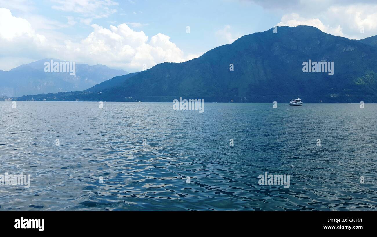 Lake Como View Stock Photo - Alamy