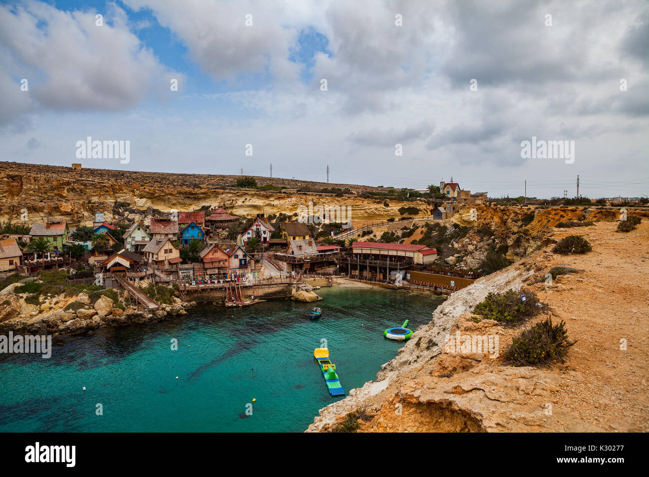 Popeye village malta europe hi-res stock photography and images - Alamy