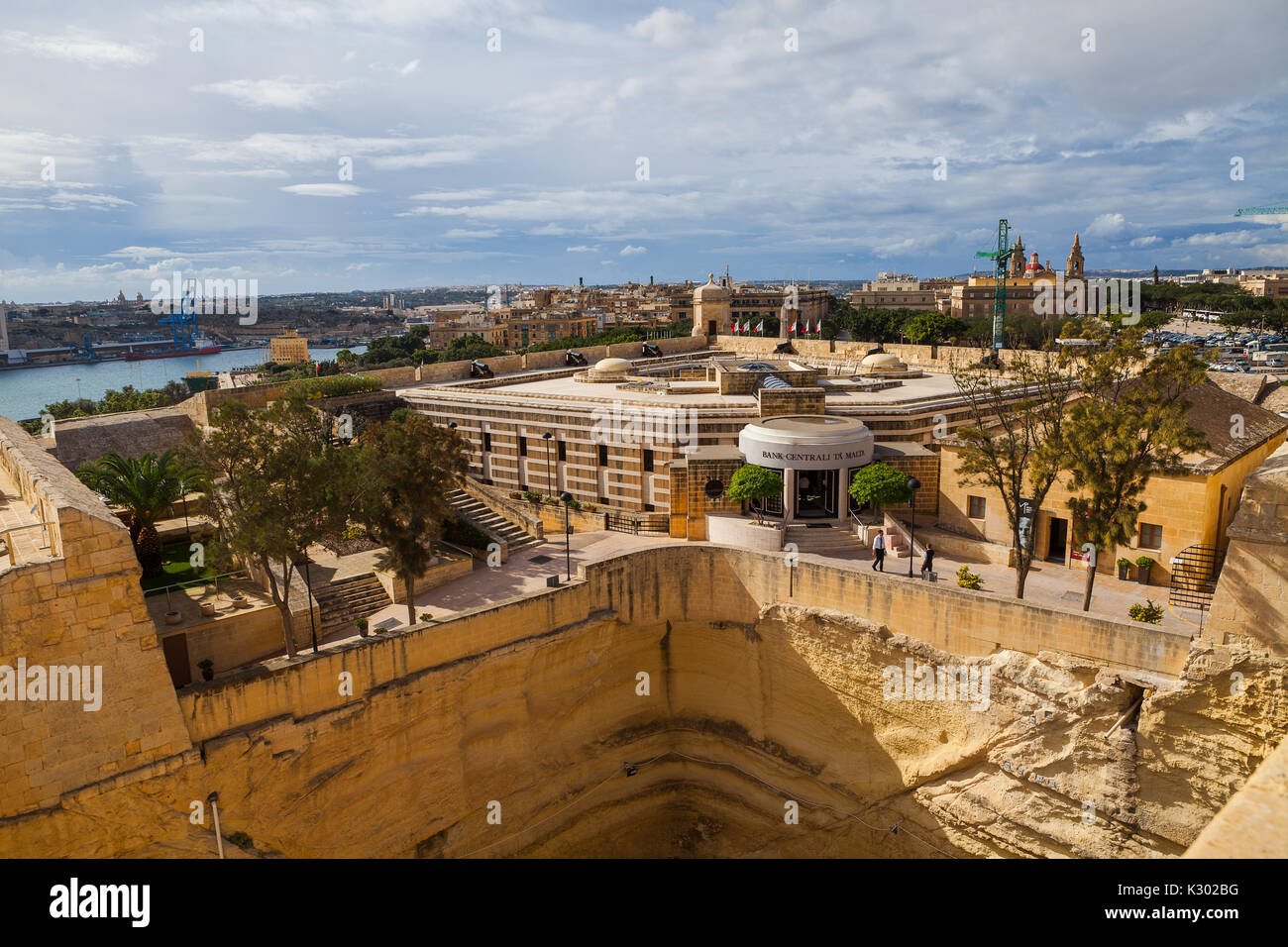 Malta valetta aerial hi-res stock photography and images - Alamy