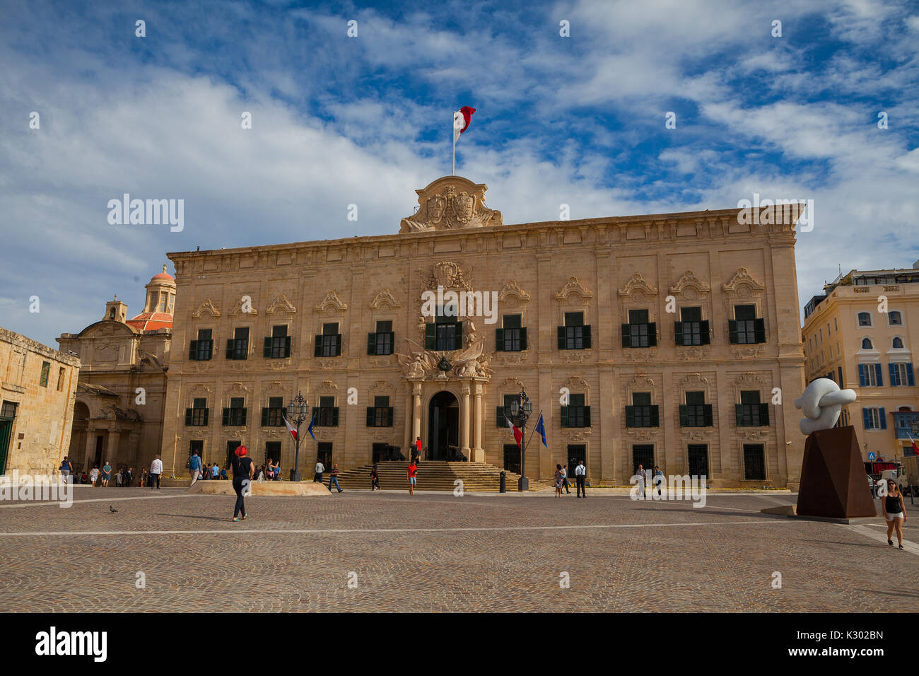 Government building in malta hi-res stock photography and images - Alamy