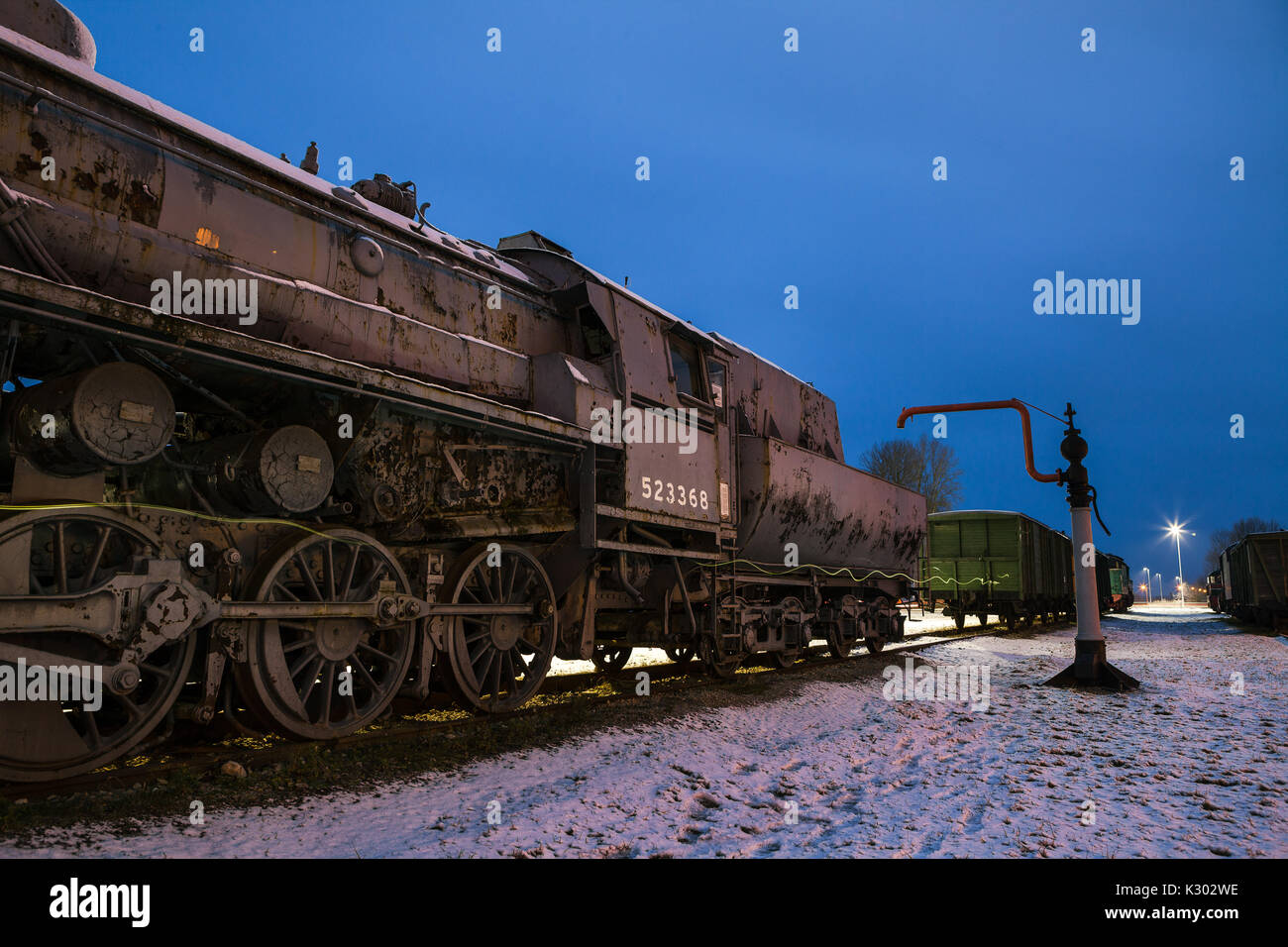 Railroad and old time steam engine hi-res stock photography and images ...