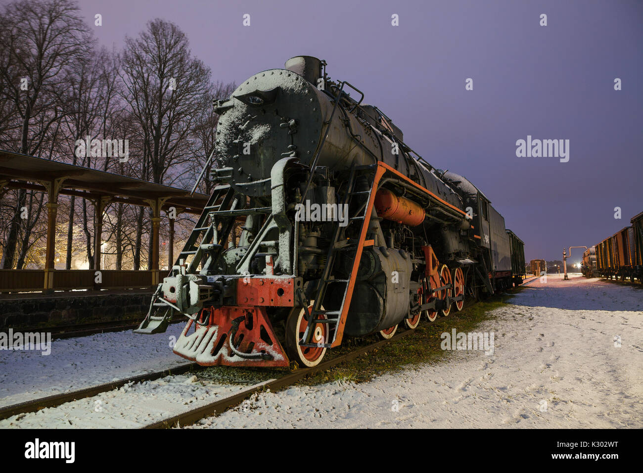 Railroad and old time steam engine hi-res stock photography and images ...