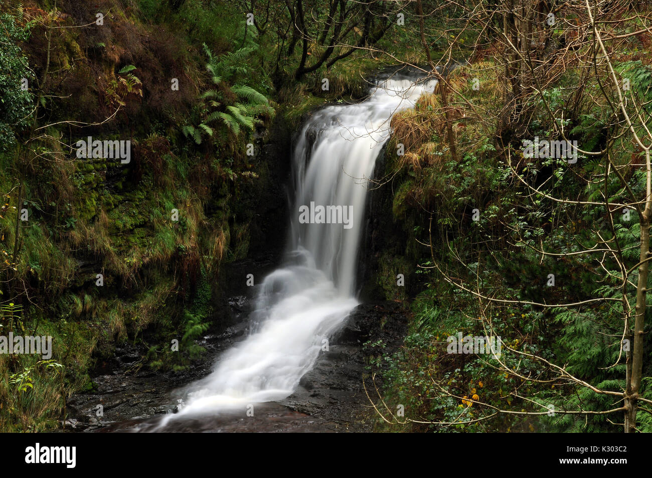 Treherbert waterfall hi-res stock photography and images - Alamy