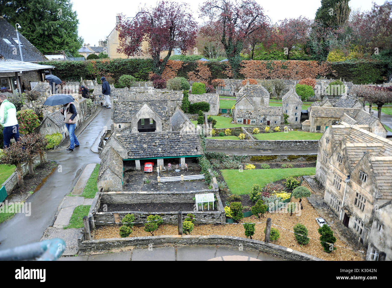 Bourton-on-the-Water model village. A one ninth scale model of the ...