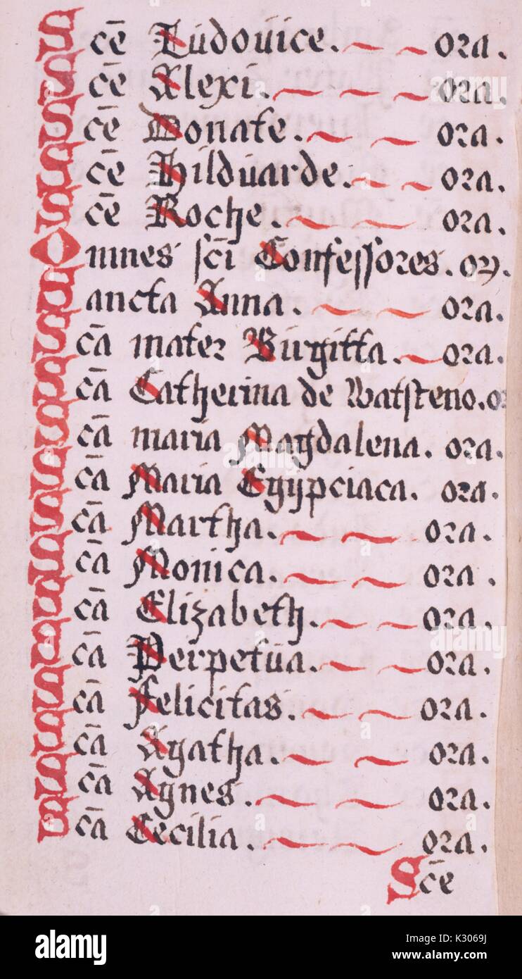 Latin manuscript book hi-res stock photography and images - Alamy