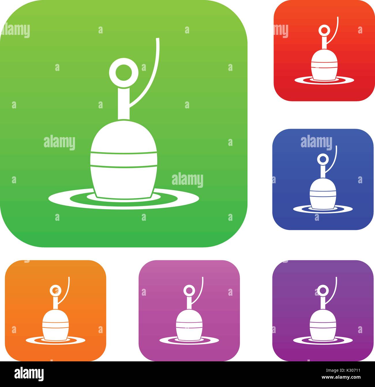 Floating bobber set collection Stock Vector Image & Art - Alamy