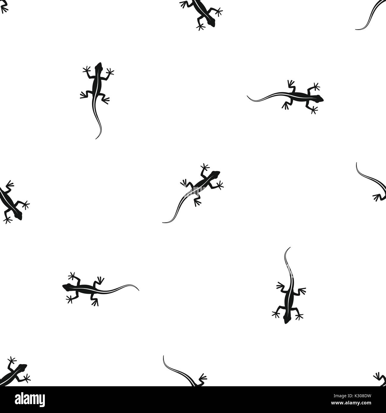 Lizard pattern seamless black Stock Vector Image & Art - Alamy