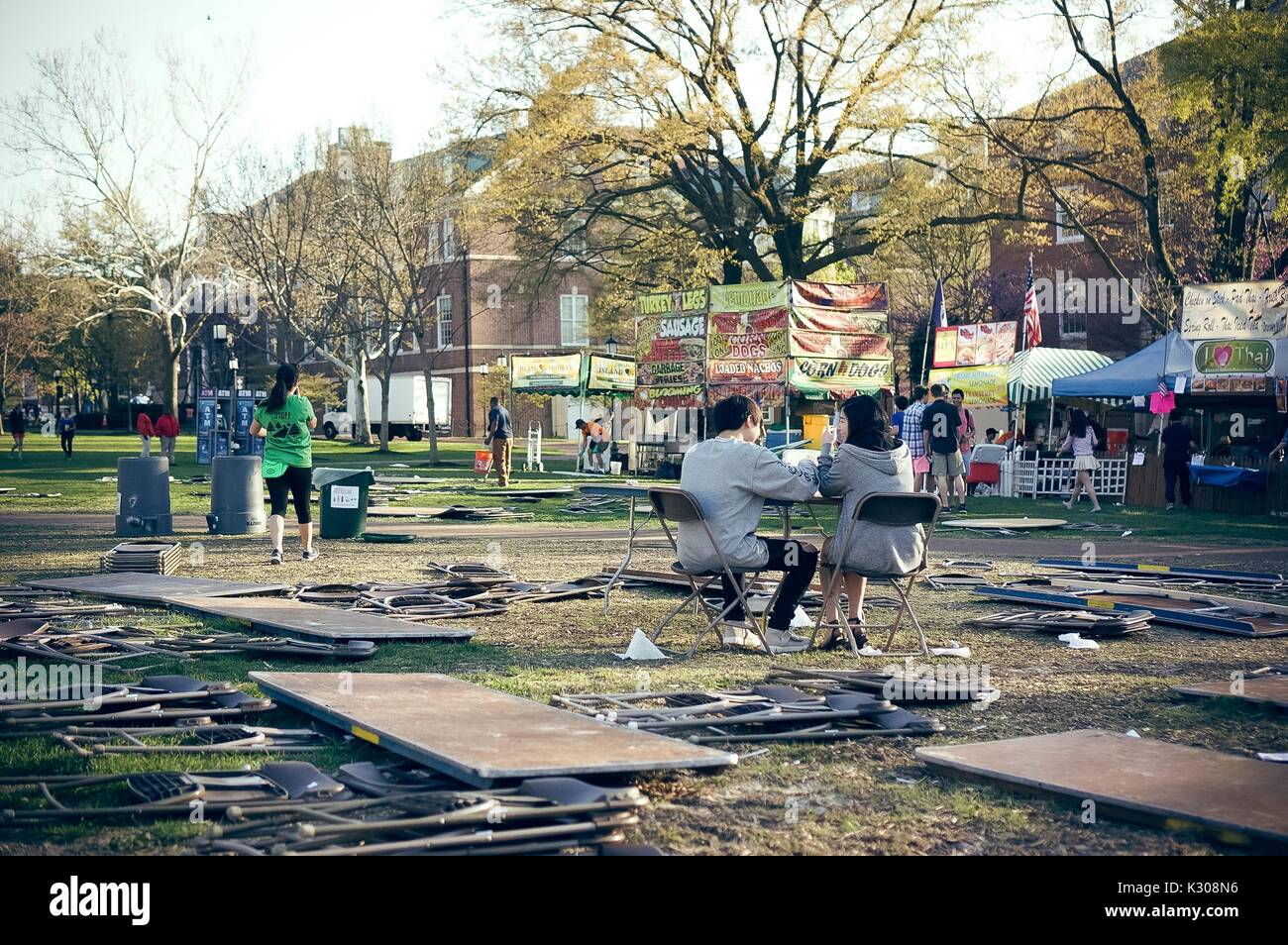 College students, faculty, and members of the wider Baltimore community ...
