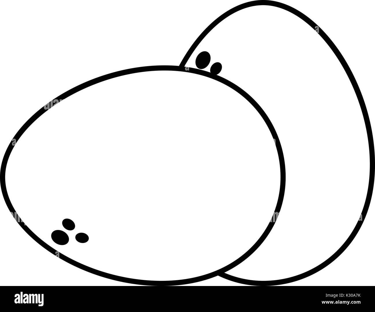 Farm eggs icon , outline style Stock Vector Image & Art - Alamy