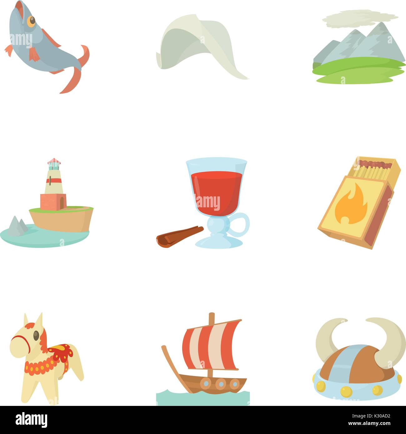Viking farm illustration hi-res stock photography and images - Alamy