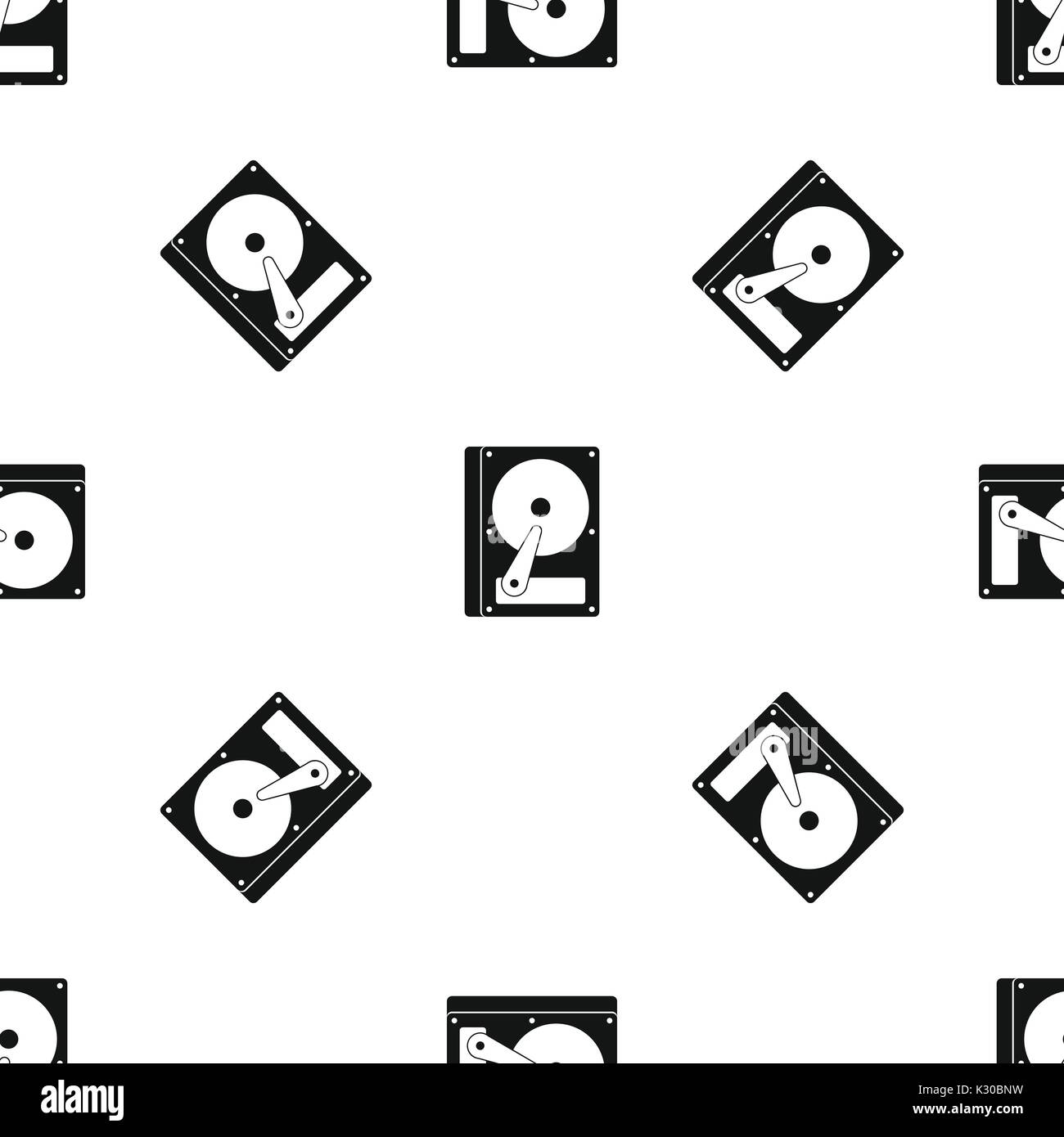 HDD pattern seamless black Stock Vector Image & Art - Alamy