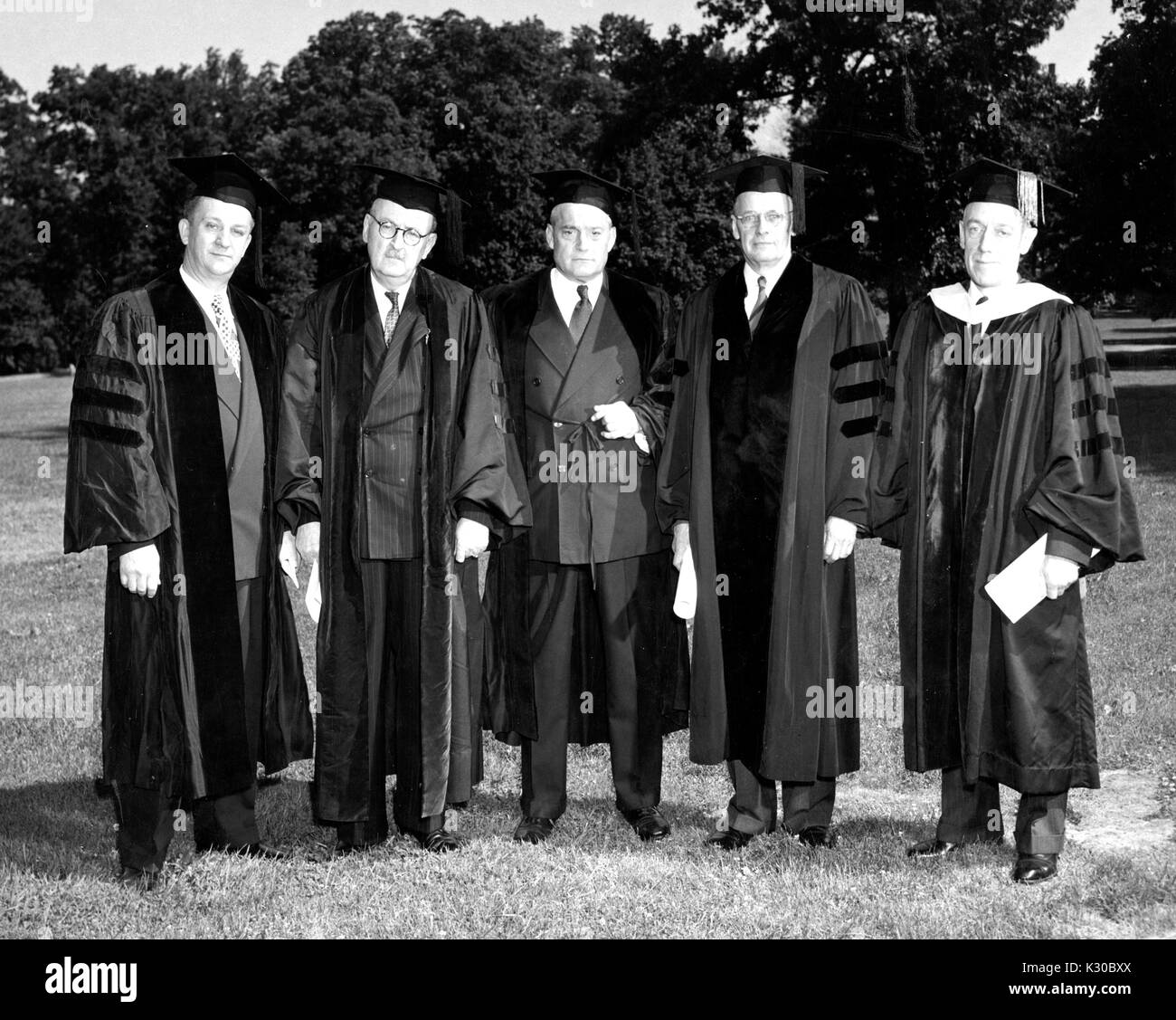 1950s graduation Black and White Stock Photos & Images - Alamy