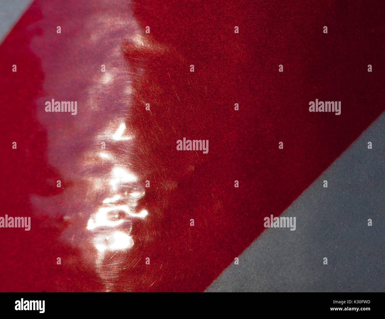 texture grunge red and white diagonal lamp post; England; UK Stock ...