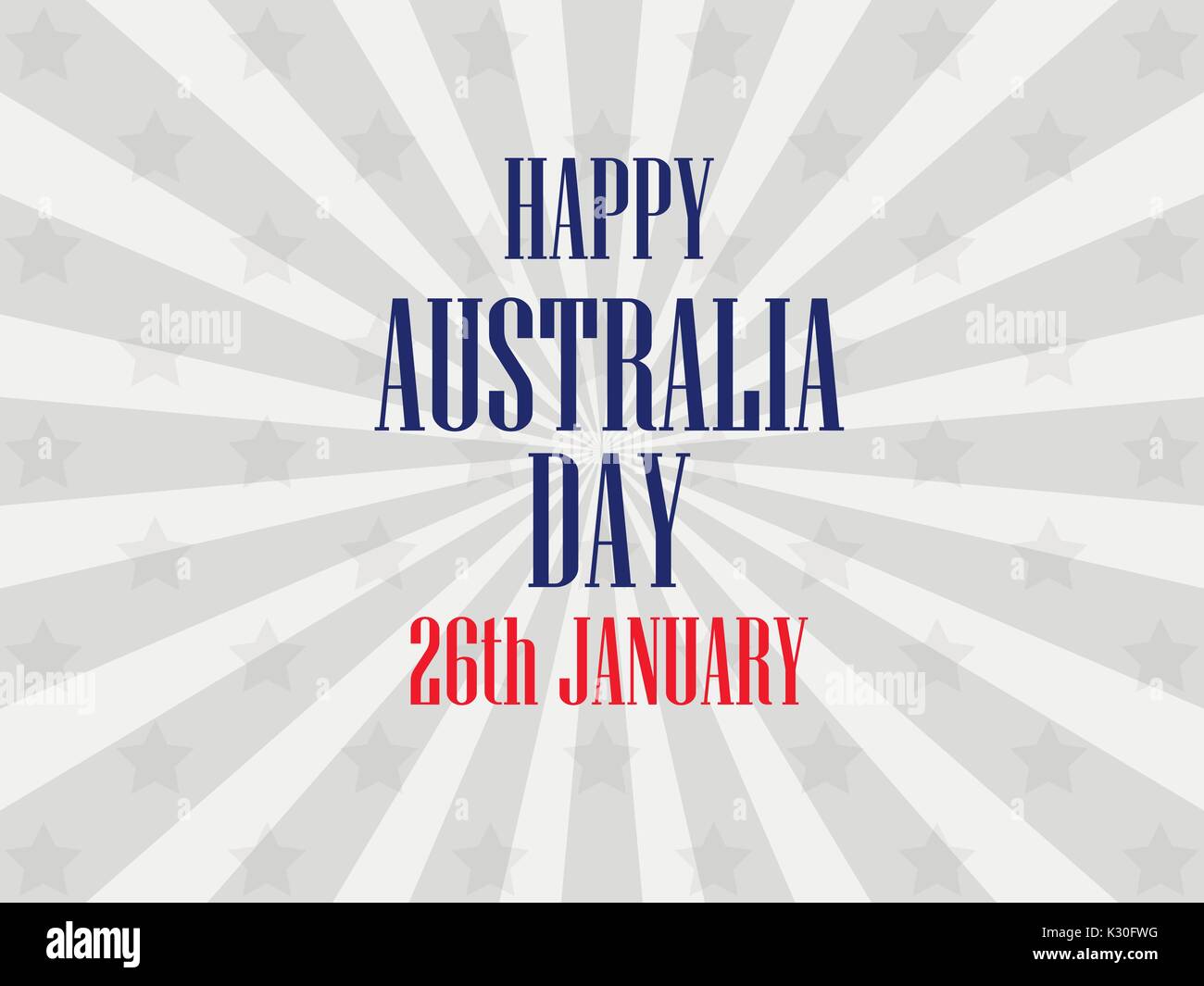 Happy Australia day 26 january. Festive background for banners and ...