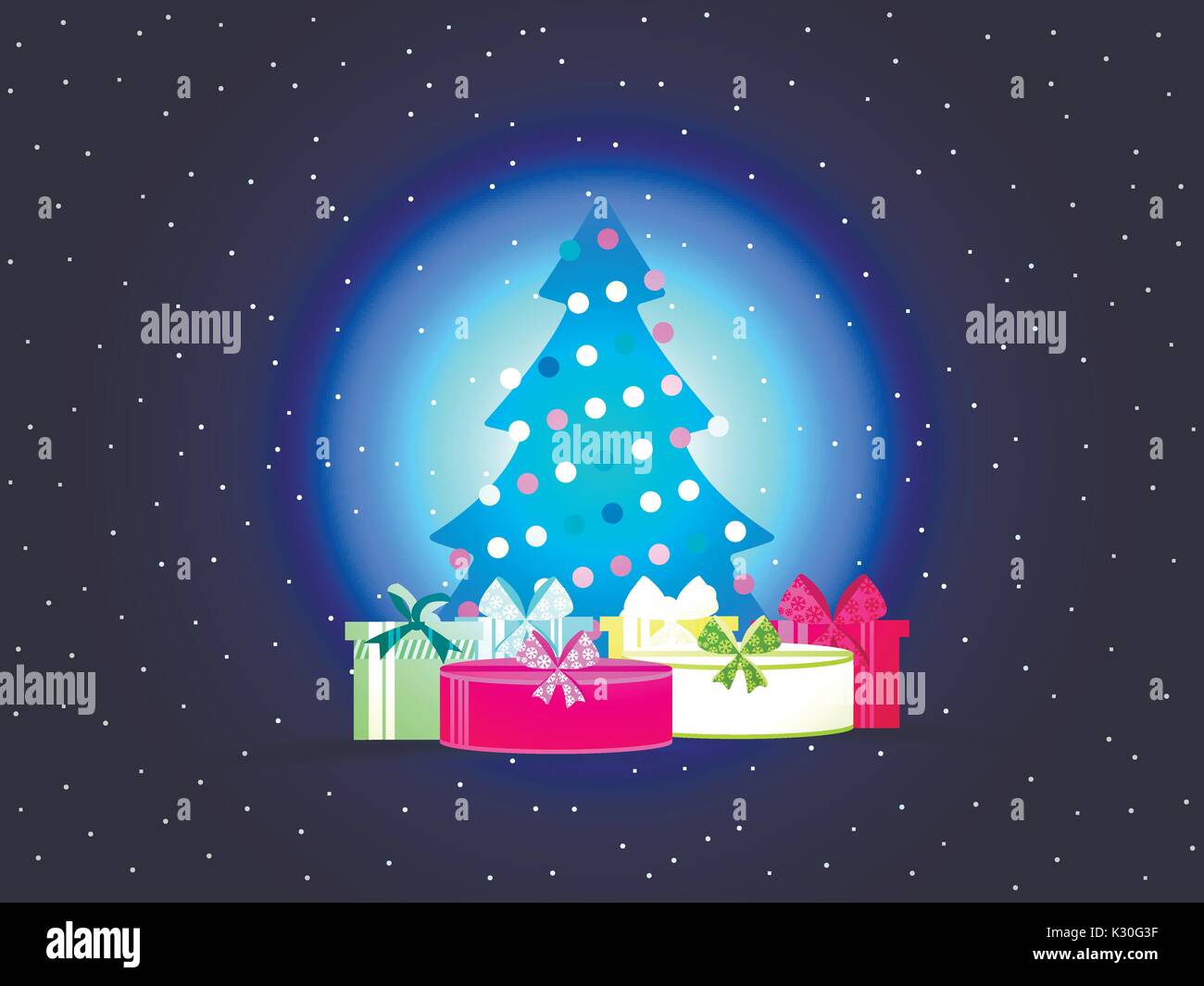 Christmastree vector vectors hi-res stock photography and images - Alamy