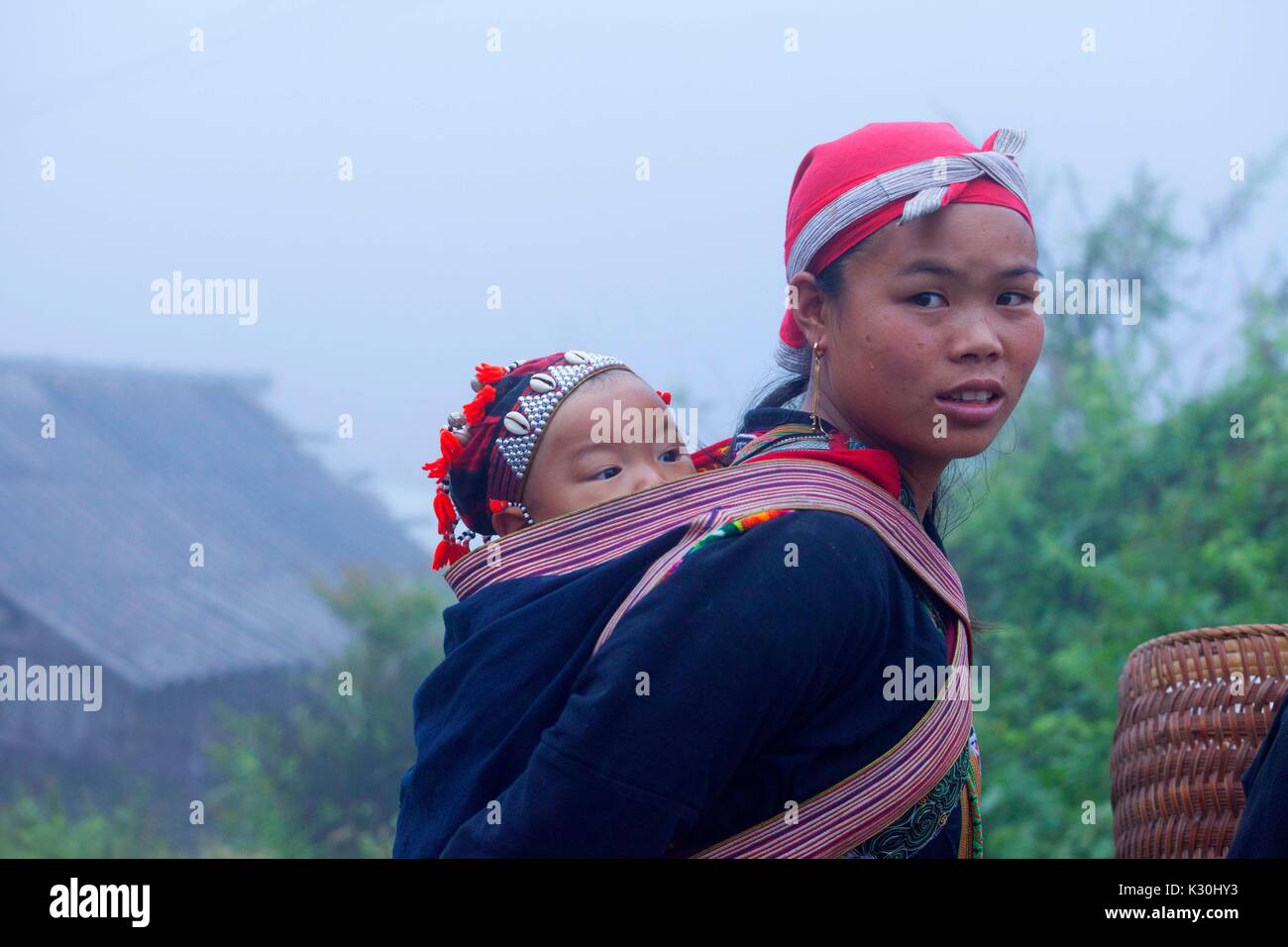 Ethnic group in Vietnam Stock Photo - Alamy